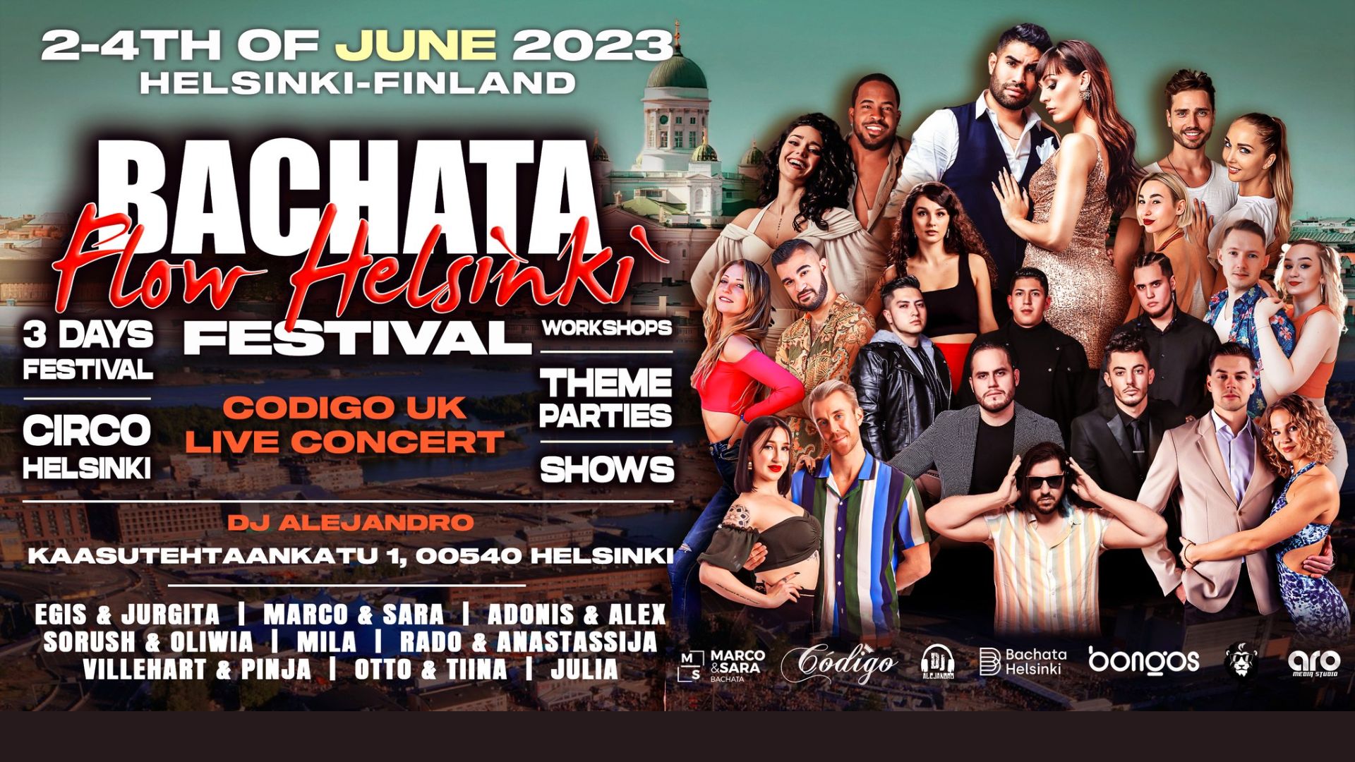 Bachata Flow Helsinki 2023 - bachataloves.me - the best bachata ...