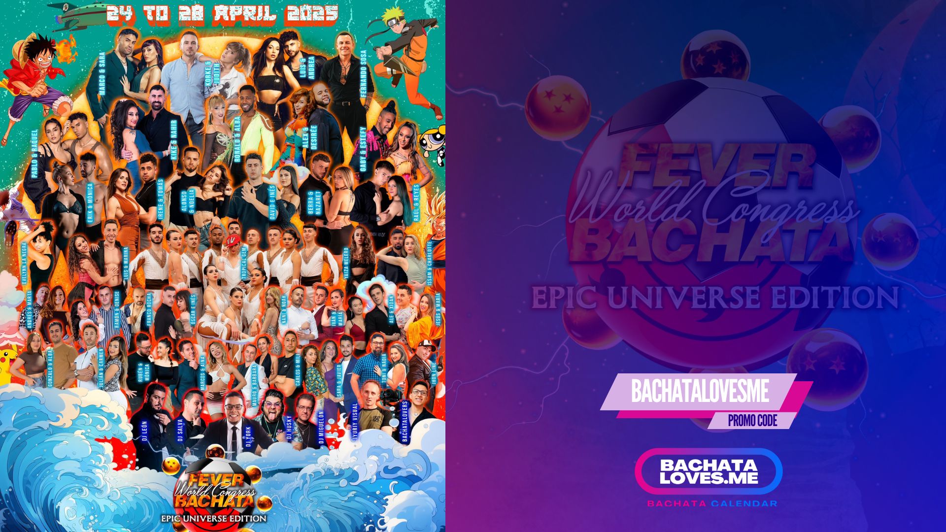 Fever Bachata World Congress 2025 (Epic Universe Edition) - Discount Available - bachataloves.me ...