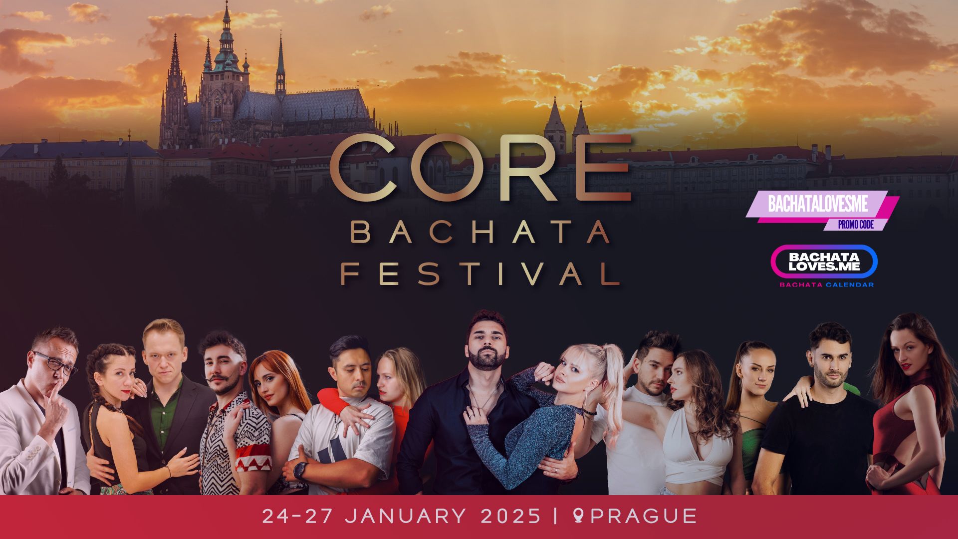 Core Bachata Festival Prague 2025 - Promo Discount - bachataloves.me ...
